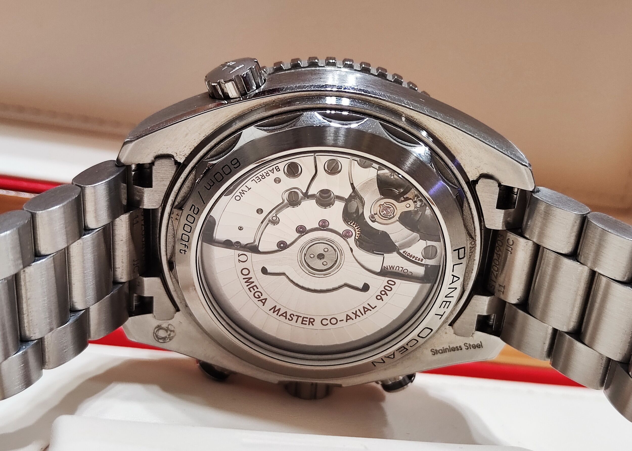 OMEGA 歐米茄 600米 大海馬 大錶徑45.5mm 自動上鍊 計時功能 橘海馬~原廠盒單 - 【低調的奢華】台南名錶交流